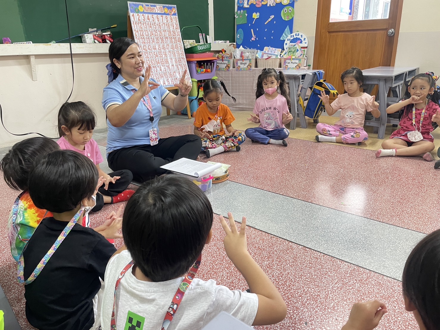 กิจกรรมจิตศึกษาพัฒนาปัญญาภายใน ในระดับอนุบาล